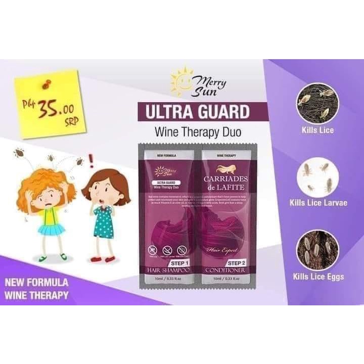 MERRYSUN WINE THERAPY SHAMPOO (KUTO SHAMPOO) | Shopee Philippines