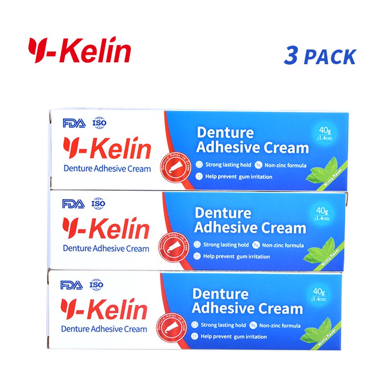 Y-Kelin Denture Adhesive Cream Denture cream false teeth bonding cream ...