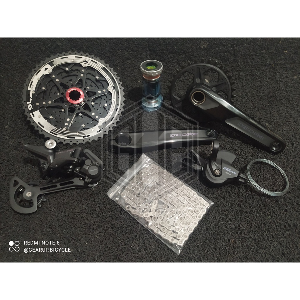 [SHIMANO M6100 GROUPSET] DEORE M6100 1x12 SPEED SET (CASSETTE COGS) | Shopee Philippines