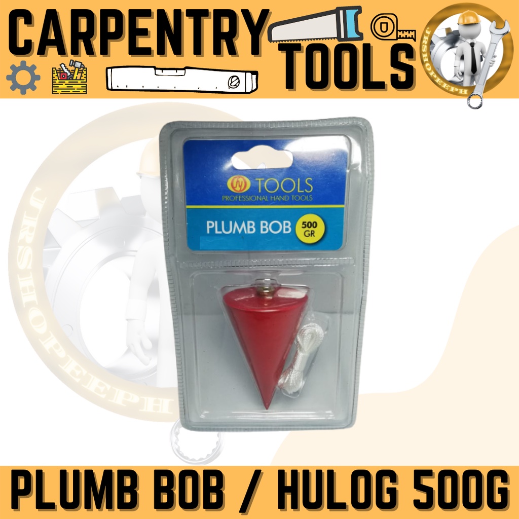 Jrshopeeph Plumb Bob Hulog 500G Carpenter Tools Hulog | Shopee Philippines