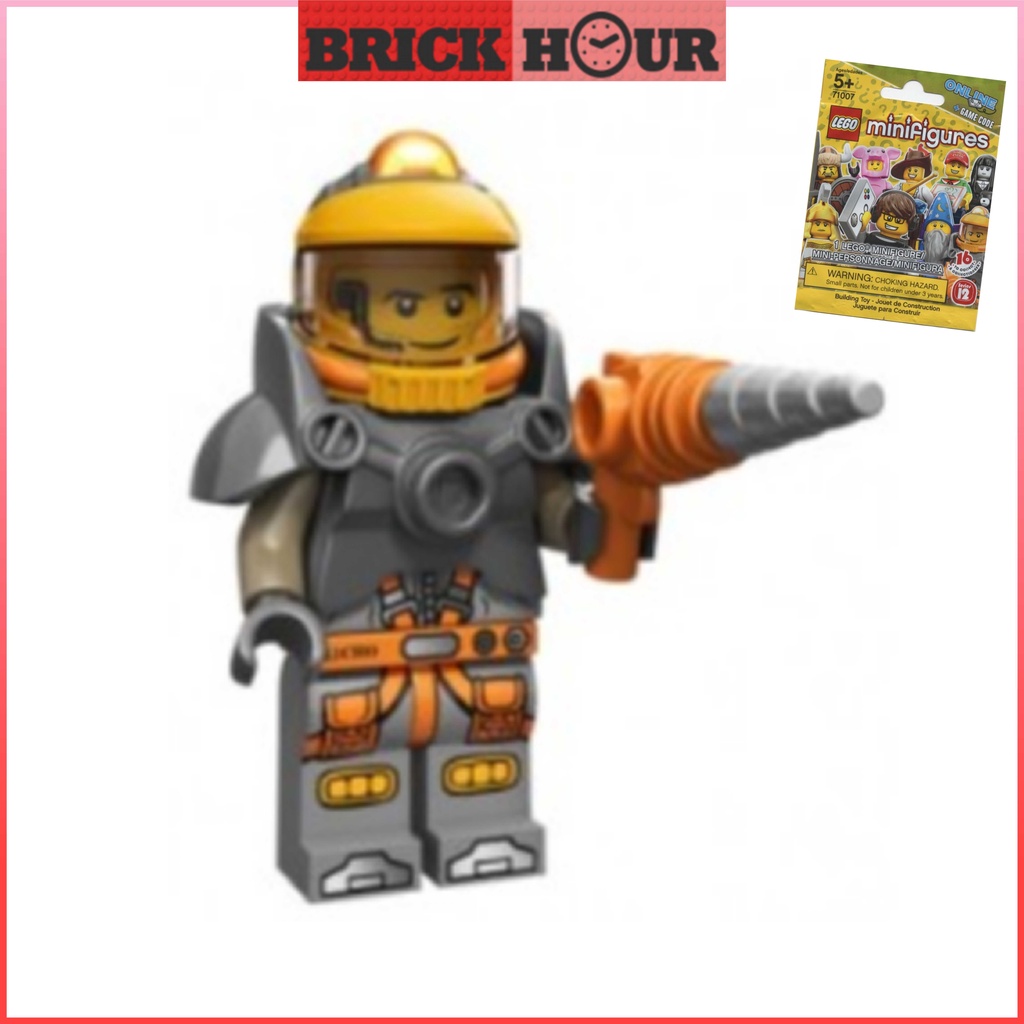 71007 -6 LEGO Minifigure Series 12 - Space Miner (MISP) | Shopee ...