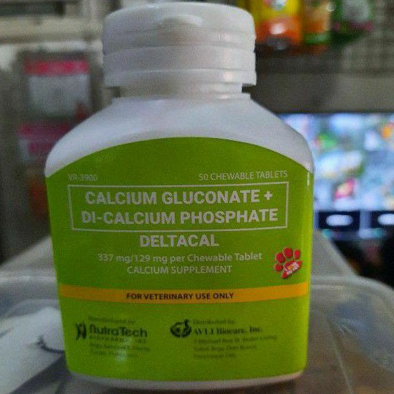 DELTACAL CALCIUM SUPPLEMENT 50 Chewables tablets | Shopee Philippines