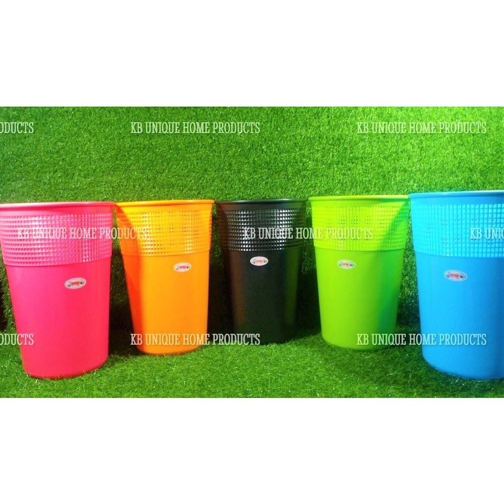 HI-TOP Trash bin Plastic Big Waste Can open style (BASURAHAN) | Shopee ...