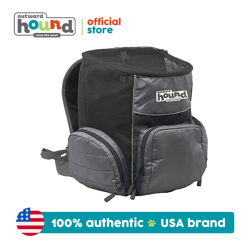 Outward Hound Pet Backpack - PoochPouch Gray | Shopee Philippines
