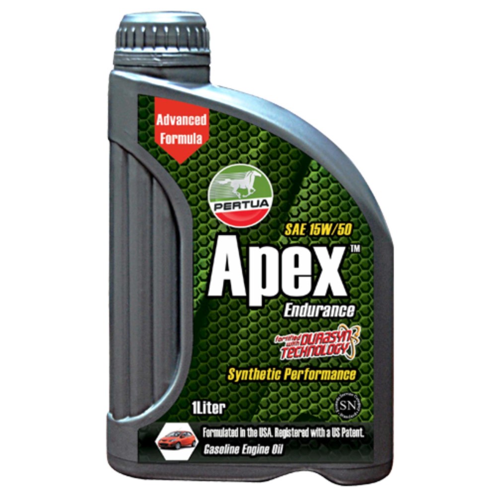 PERTUA Apex Synthetic Performance Gasoline Engine Oil SAE 15W/50 1 L ...