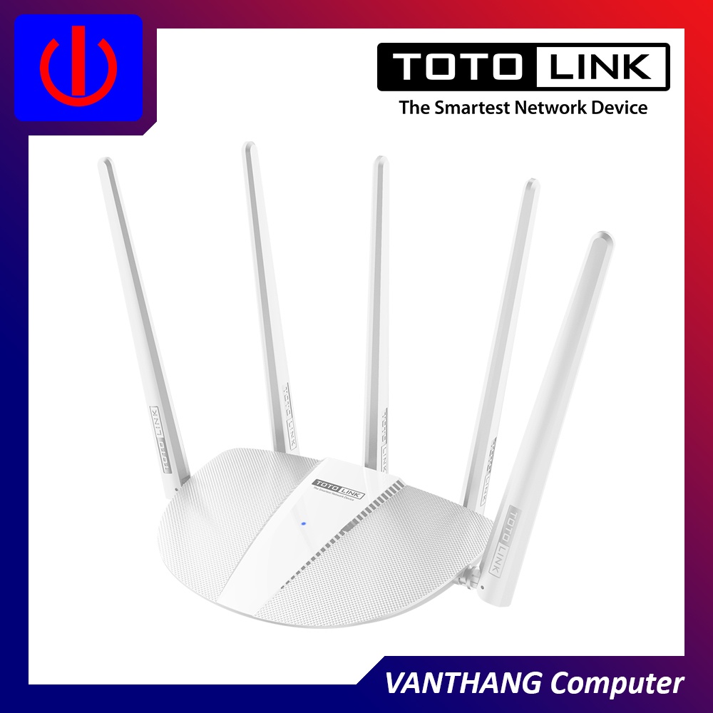 Totolink A810R - AC1200 Dual Band Wi-Fi Router, 5 Detachable Antennas ...