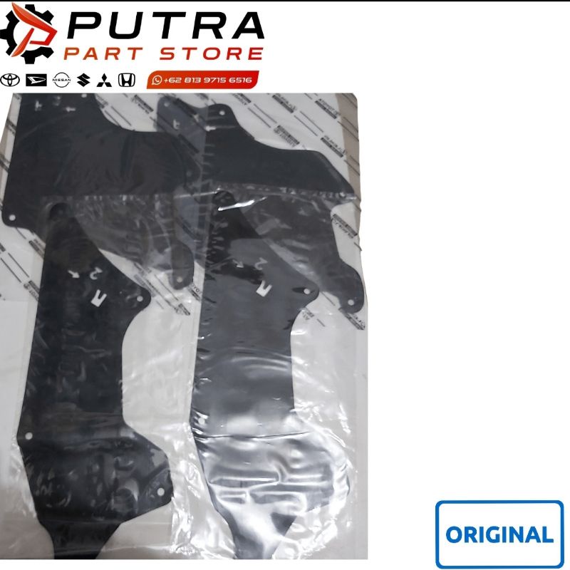 Original Innova Hilux Front Rear Fender Liner Seal 1Set 4Pc | Shopee ...