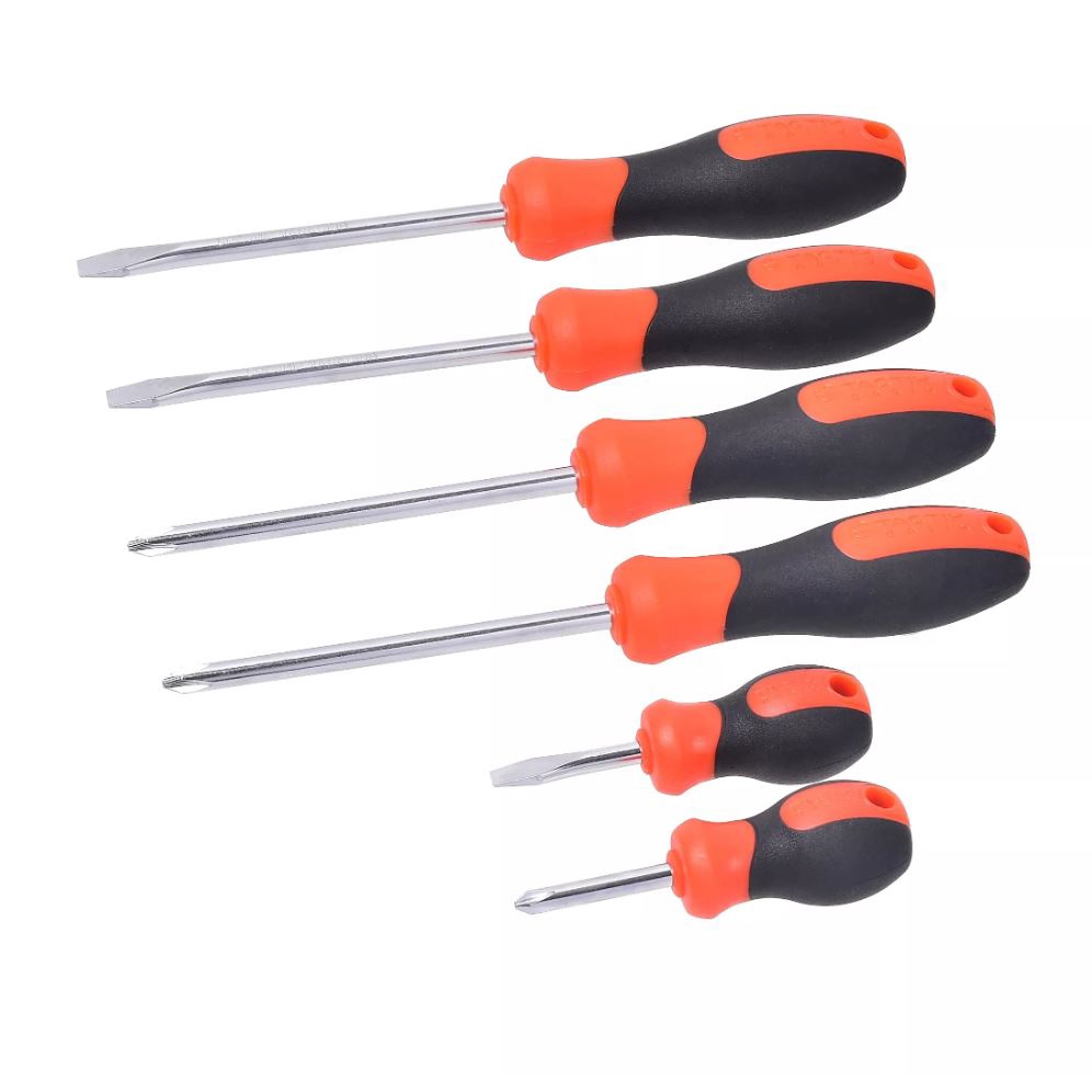 Tactix Basix ME580606 Screwdriver Set 6-Pc | Shopee Philippines
