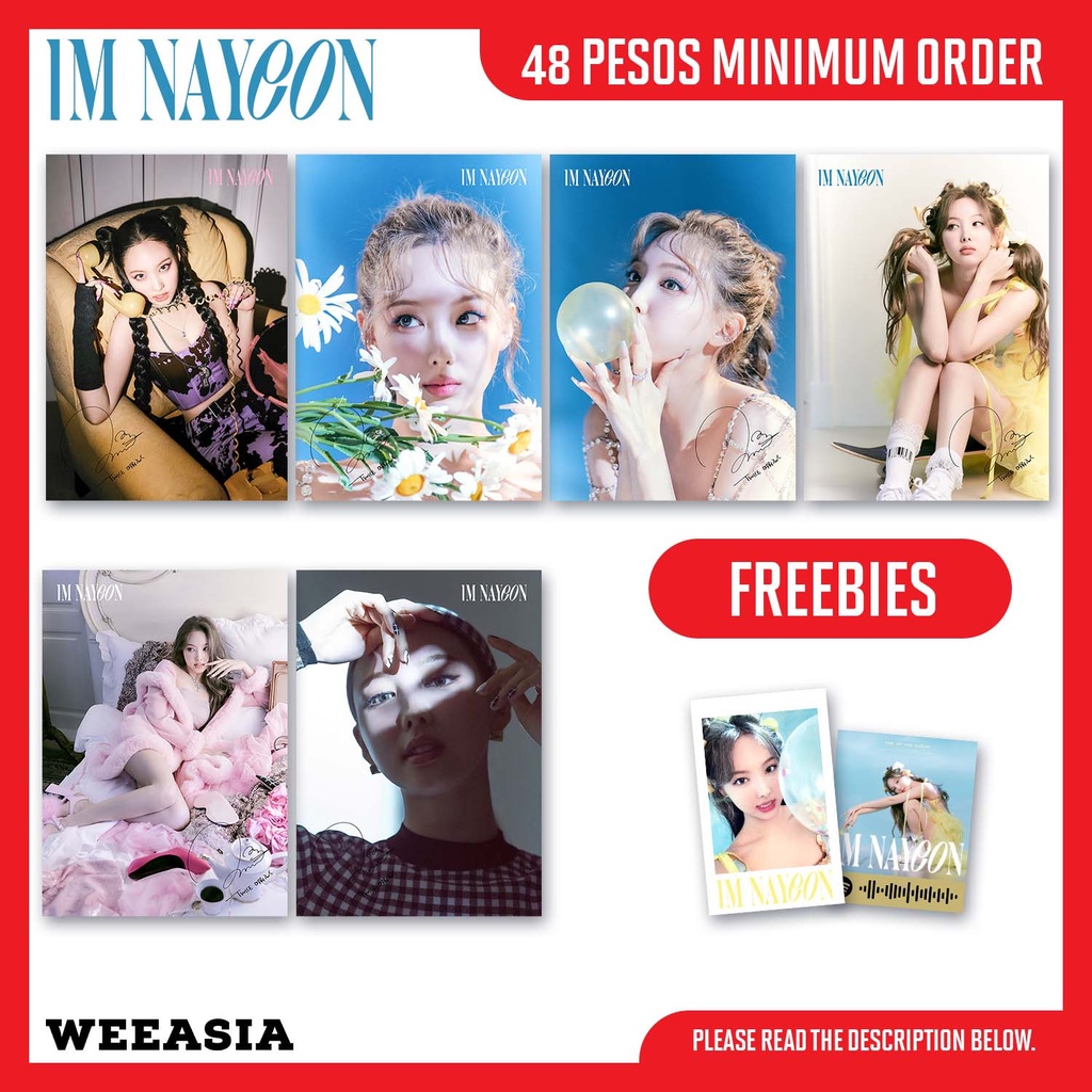 IM NAYEON KPOP A4 Posters HD Print with FREEBIES | WEEASIA | Shopee Philippines