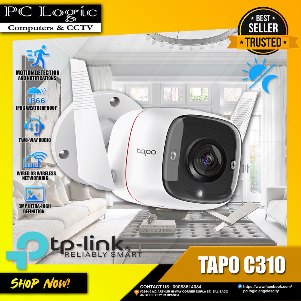 TP-Link Tapo C310 3MP Outdoor Security Wi-Fi Camera Camera | Shopee ...