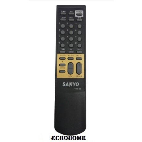 Sanyo Remote control for CRT TV replacement YJM-03 | Shopee Philippines