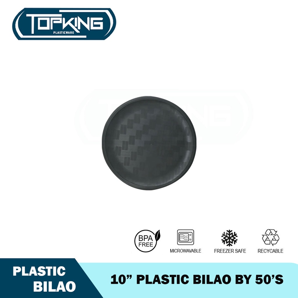 TOPKING REUSABLE BILAO'S HIGH QUALITY PLASTIC 10PCS/PACK | Shopee ...