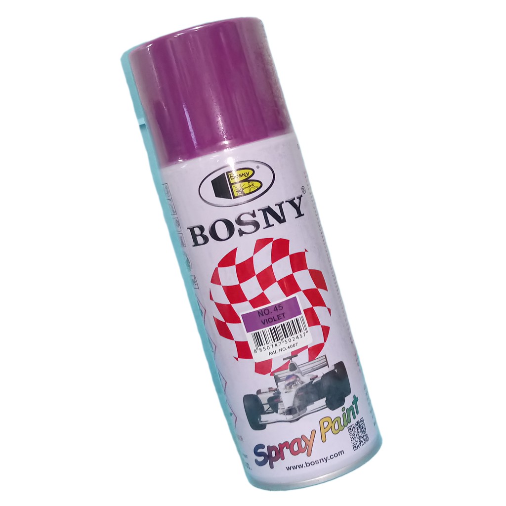 BOSNY SPRAY PAINT VIOLET NO. 45 ( 300 GRAMS