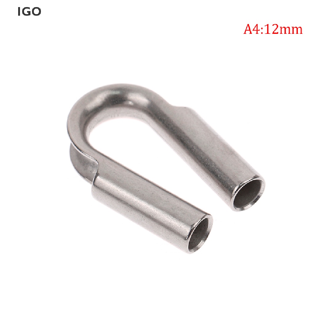 IGO 304 Stainless Steel Thimble 6mm 8mm 10mm 12mm Wire Rope Cable ...