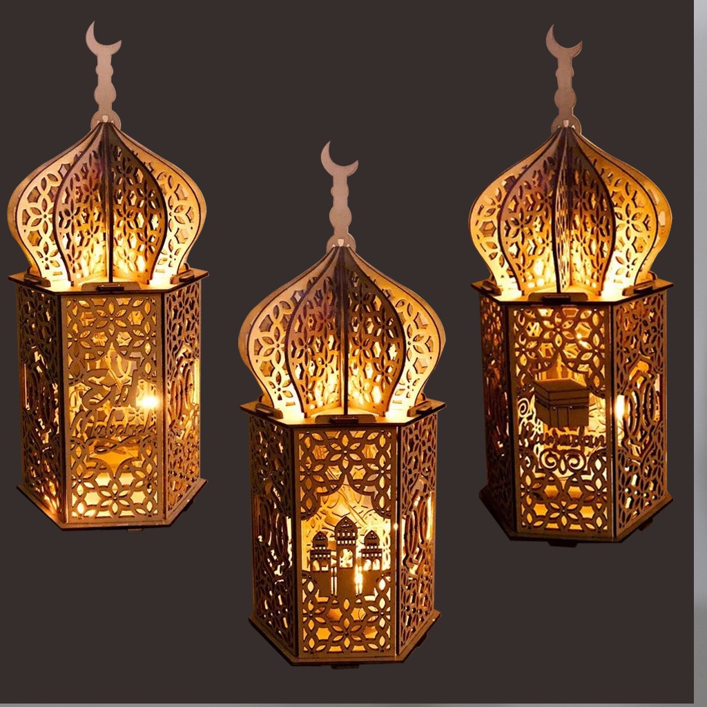 #Dalam stok # hiasan pesta Ramadhan hiasan kayu hiasan kayu hiasan ...