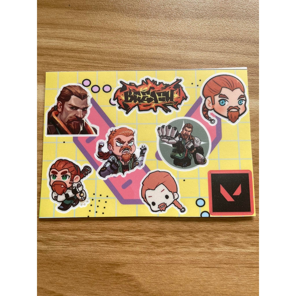 Valorant agent sticker sheet | Shopee Philippines
