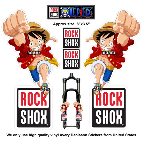 Mountain Bike Front Shock Sticker Rockshox Design 1 | Shopee Philippines