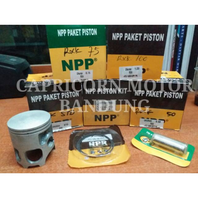 Piston Kit RXK RX KING NPP oversize STD 25 50 75 100 | Shopee Philippines