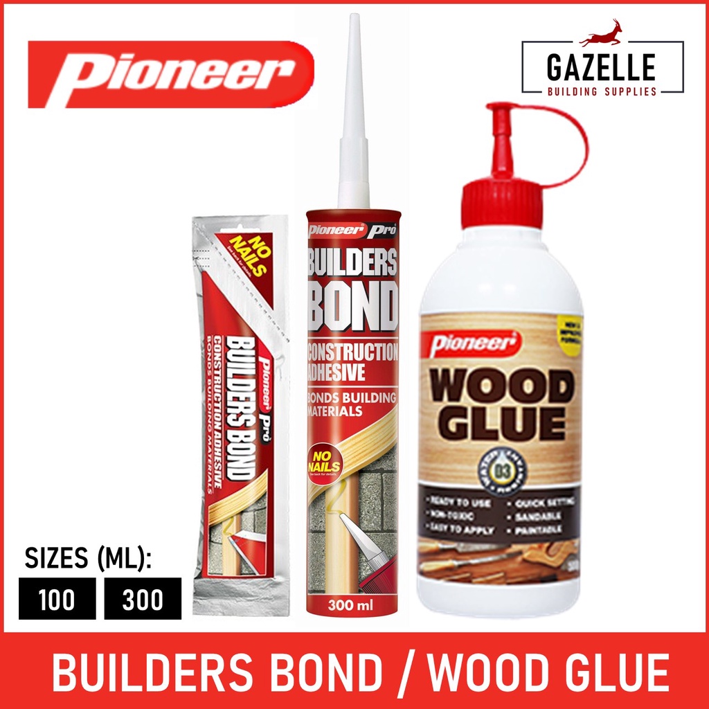 PIONEER PRO Builders Bond Construction Adhesive No More Nail Liquid ...