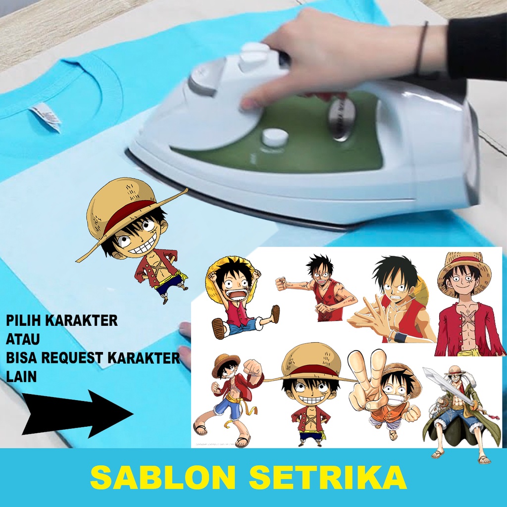 Dtf Screen Printing Sticker Luffi Club Edition One Piece Ironing Screen Printing Sticker