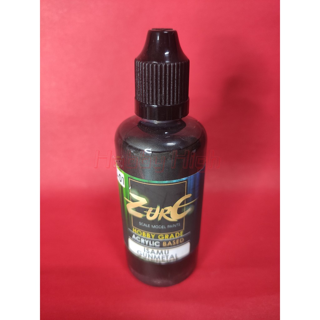 Zurc Plastic Model Paint 2K Superfine Metallic Series 2KS-01 Isamu ...