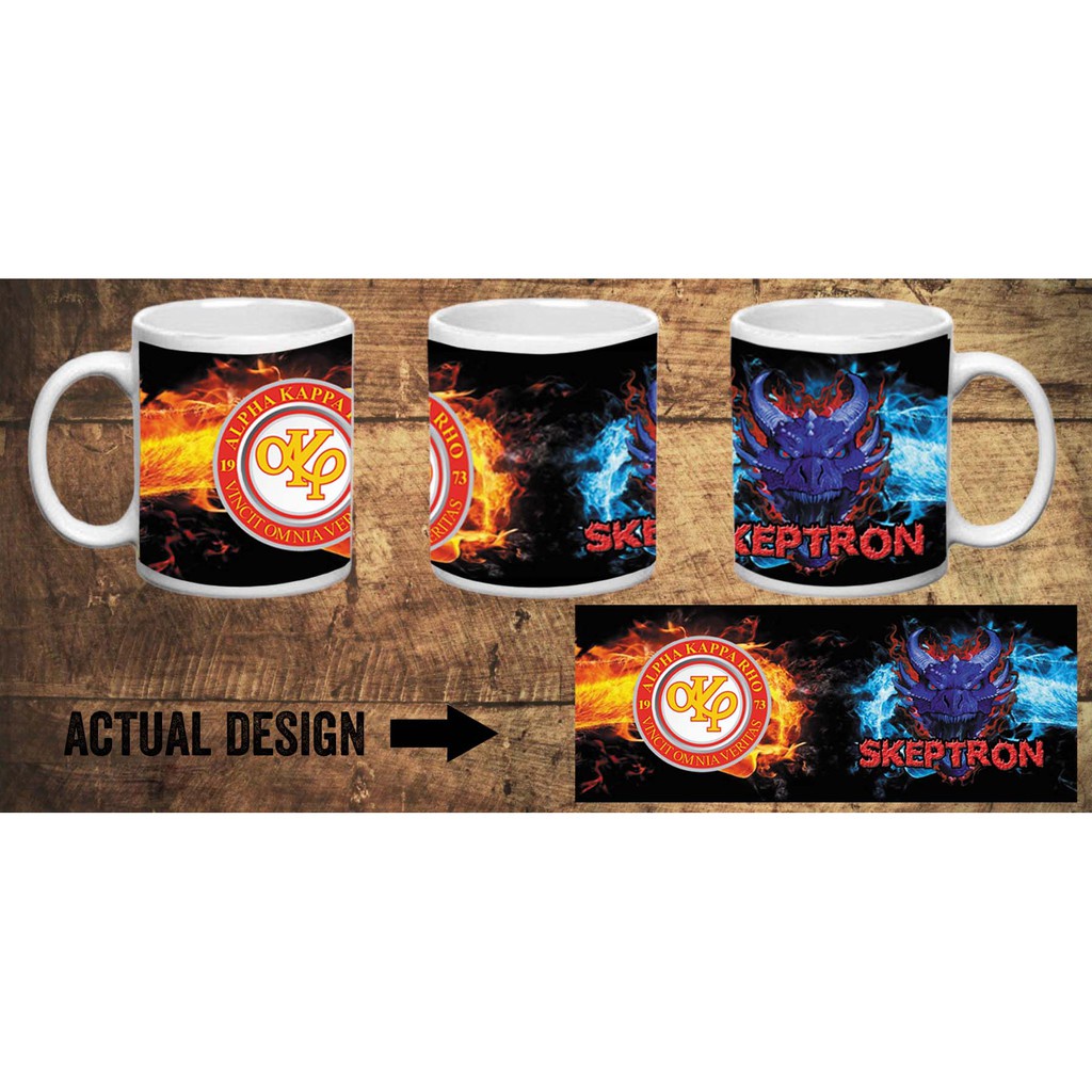 ALPHA KAPPA RHO AKP SUBLIMATED CERAMIC MUG A | Shopee Philippines