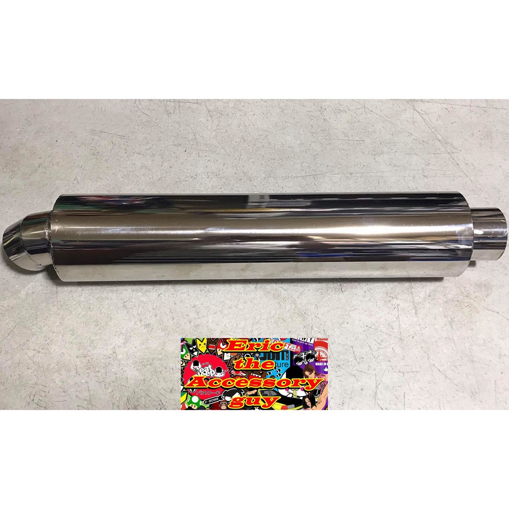 Scuv racing muffler Stainless Steel (20 inches) | Shopee Philippines