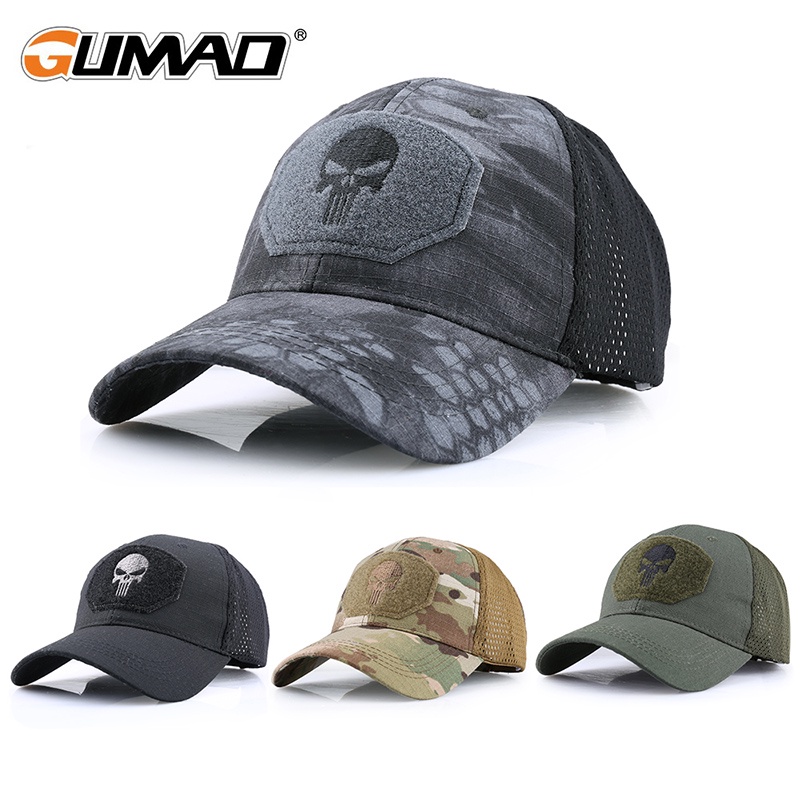 GUMAO Outdoor Baseball Cap Casual Golf Baseball Hat For Men Camouflage ...