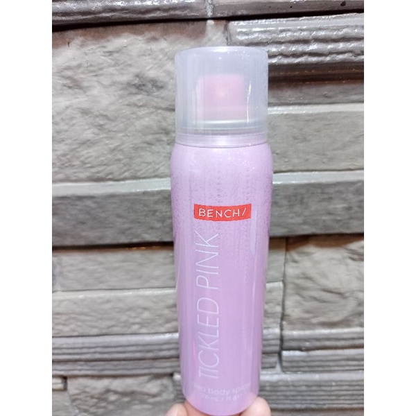 Bench Tickled Pink Body spray | Shopee Philippines