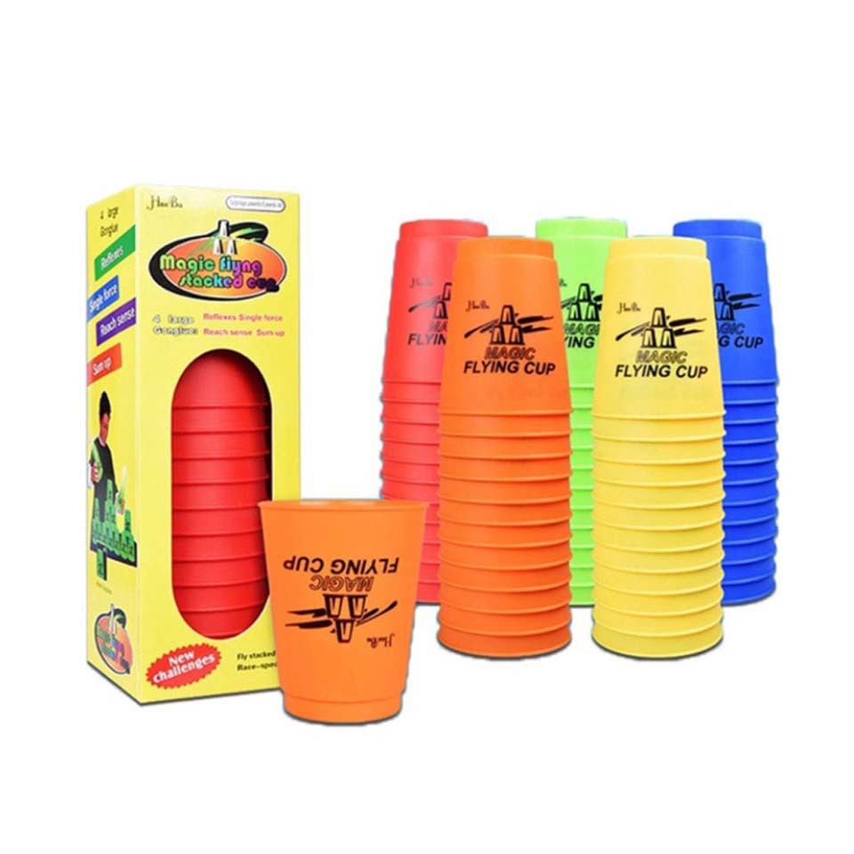 Magic Flying Stack Cups : Speed Stack Cups | Shopee Philippines
