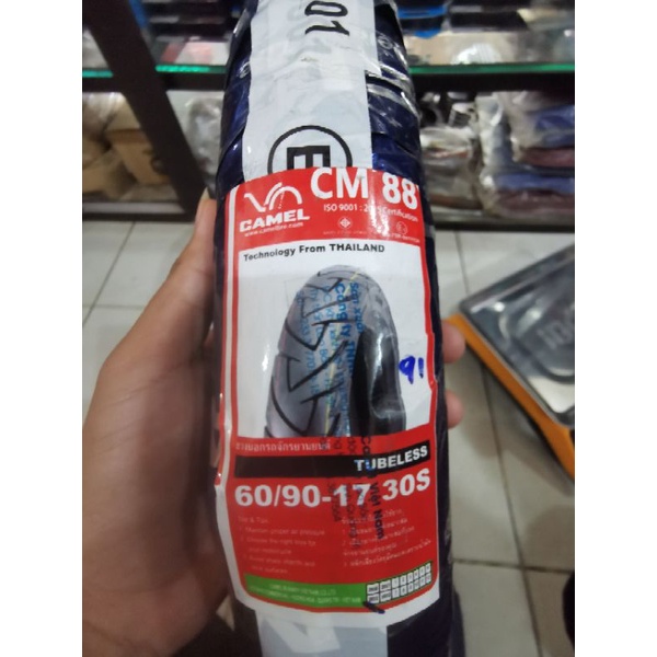 CAMEL TIRES 60/90x17 TL | Shopee Philippines