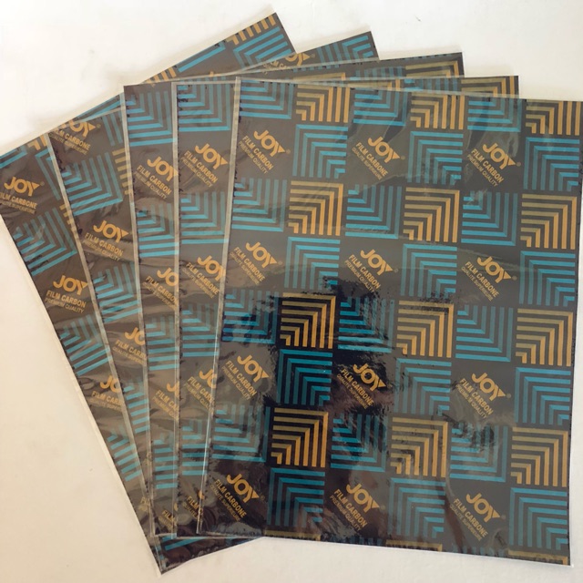 Joy Carbon Paper Short Blue by 5’s | Shopee Philippines