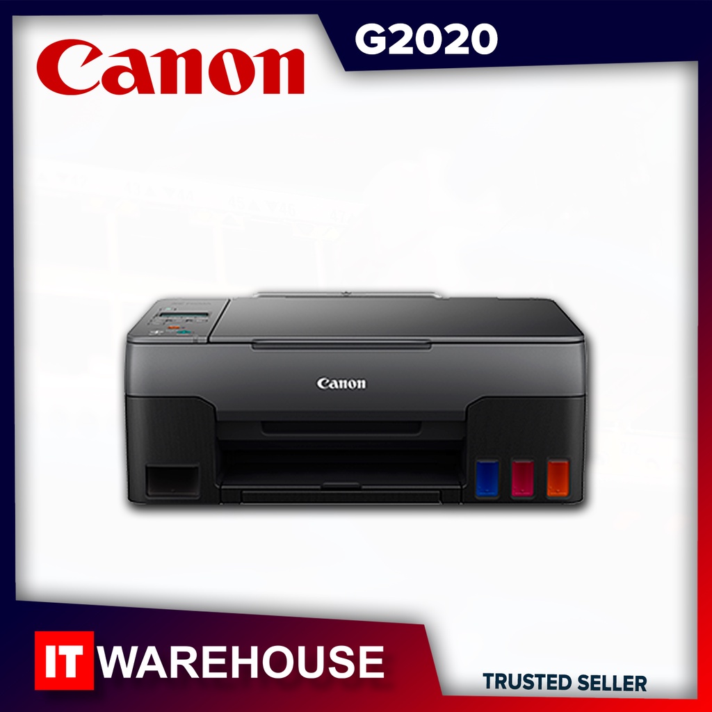 Canon Pixma G2020 - Multifunction 3 In 1 ( Print Scan Copy ) Ink Tank ...