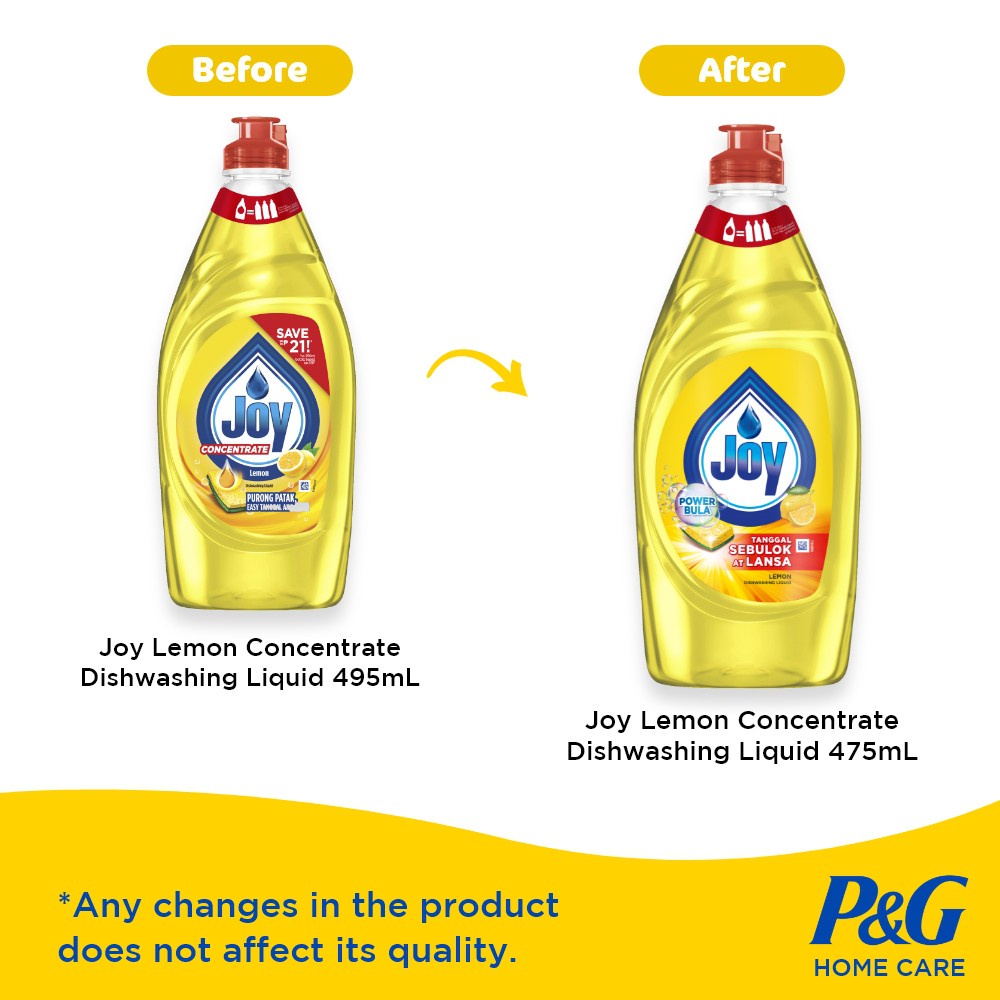 Joy Dishwashing Liquid Kalamansi Lemon Baby Antibac Hygiene 475ml ...