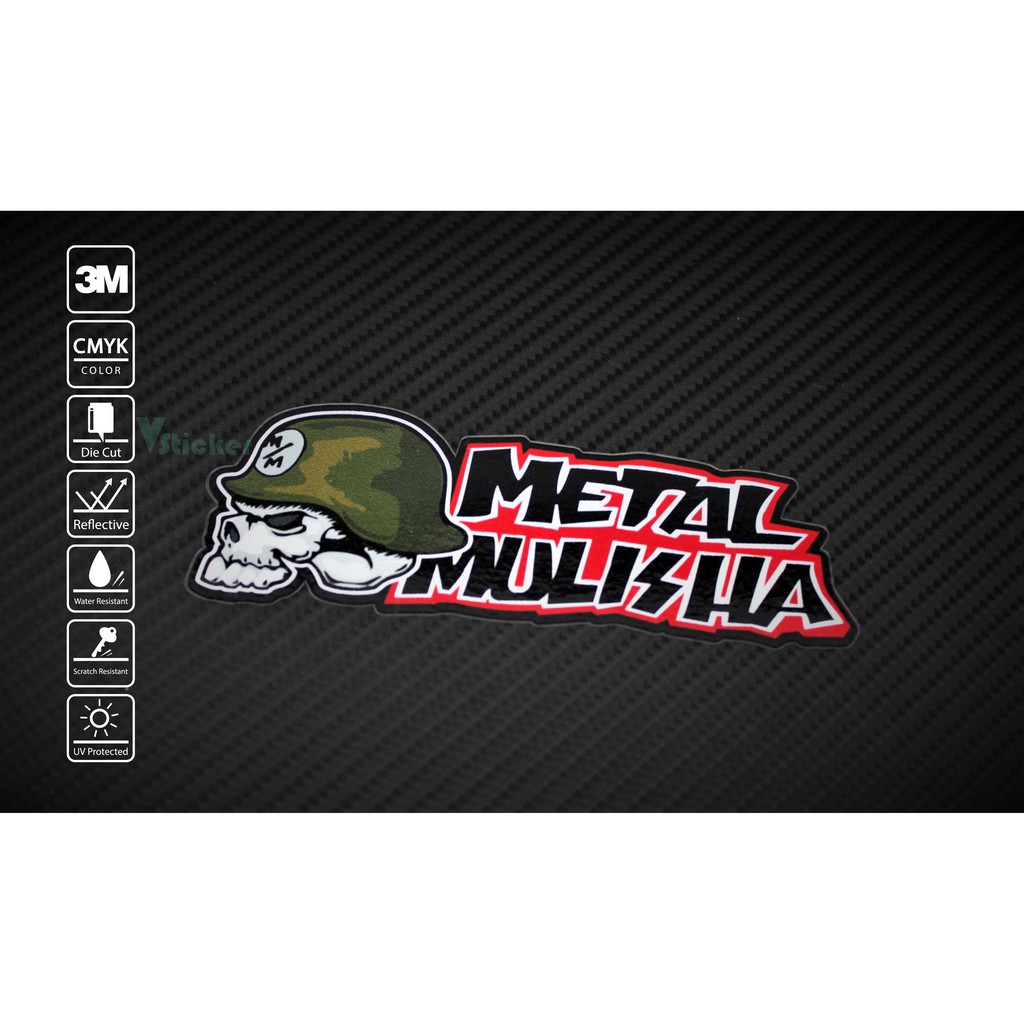 Sticker Metal Mulisha 084 Car Stickers | Shopee Philippines