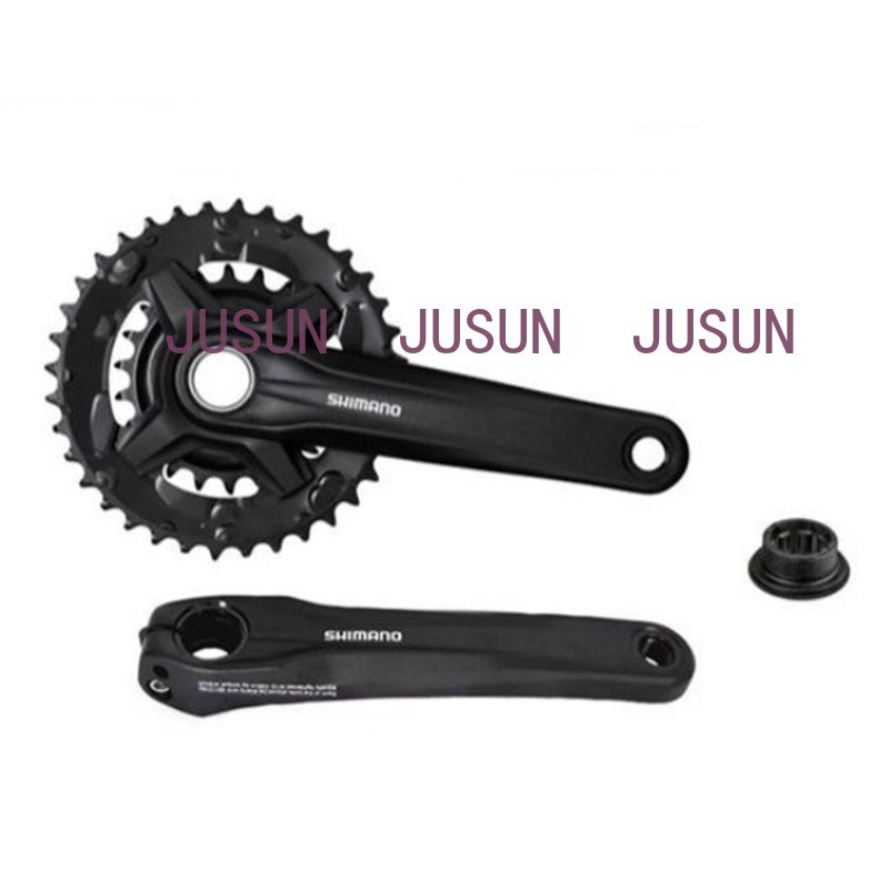 Shimano FC-MT210 36-22T MTB Mountain Bike 2×9 Speed Hollowtech Crankset BB-MT500 | Shopee ...