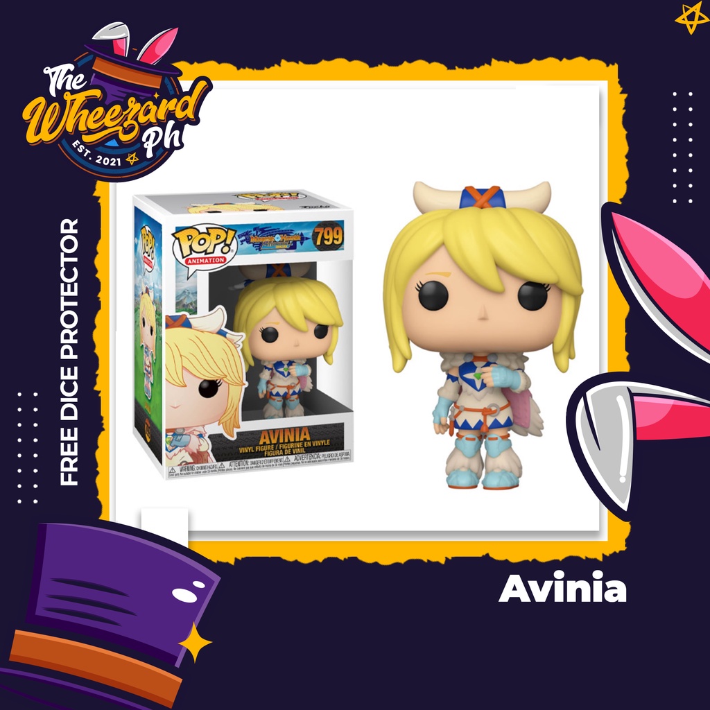 Funko Pop! Animation: Monster Hunter - Avinia with DICE Protector ...