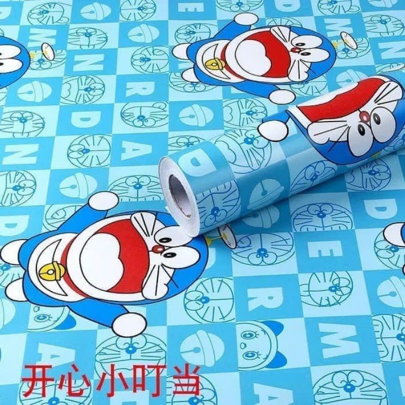 Doraemon Character Wall Wallpaper Latest Script Box | Shopee Philippines