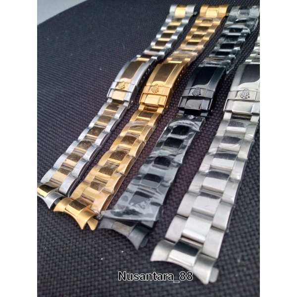 Rolex stainless steel chain 20mm Rolex Daytona watch strap | Shopee ...