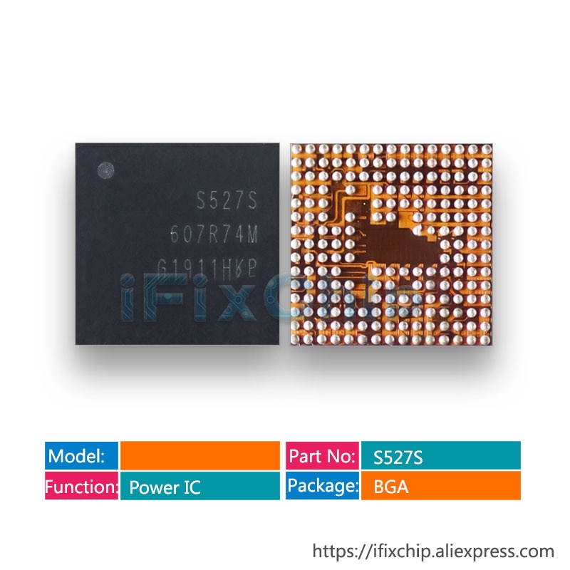 1-5pcs/lot S527S Power IC For Samsung A10/A20/A30S/A40/A50/A70 Power ...