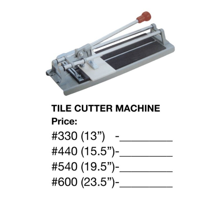 Tile Cutter Machine various sizes available | Shopee Philippines