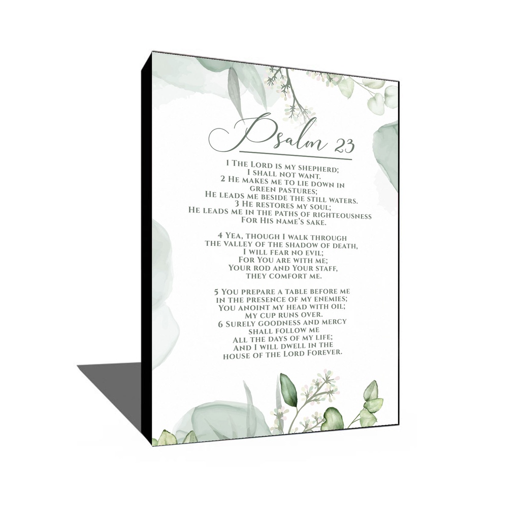 Wise Board PH Wall Decor / Frame / Bible Verse Psalm 91 | Shopee ...