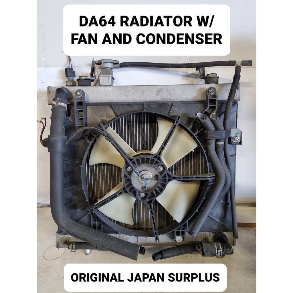 Japan Surplus Suzuki Transformer DA64V DA64W Radiator with Fan and ...