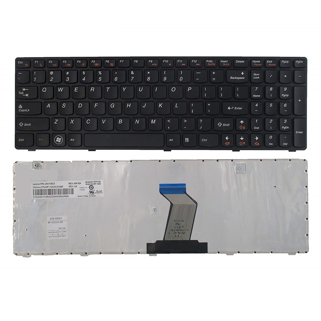 Keyboard for G570 Z560 Z560A G575 G780 G770 Z565 | Shopee Philippines