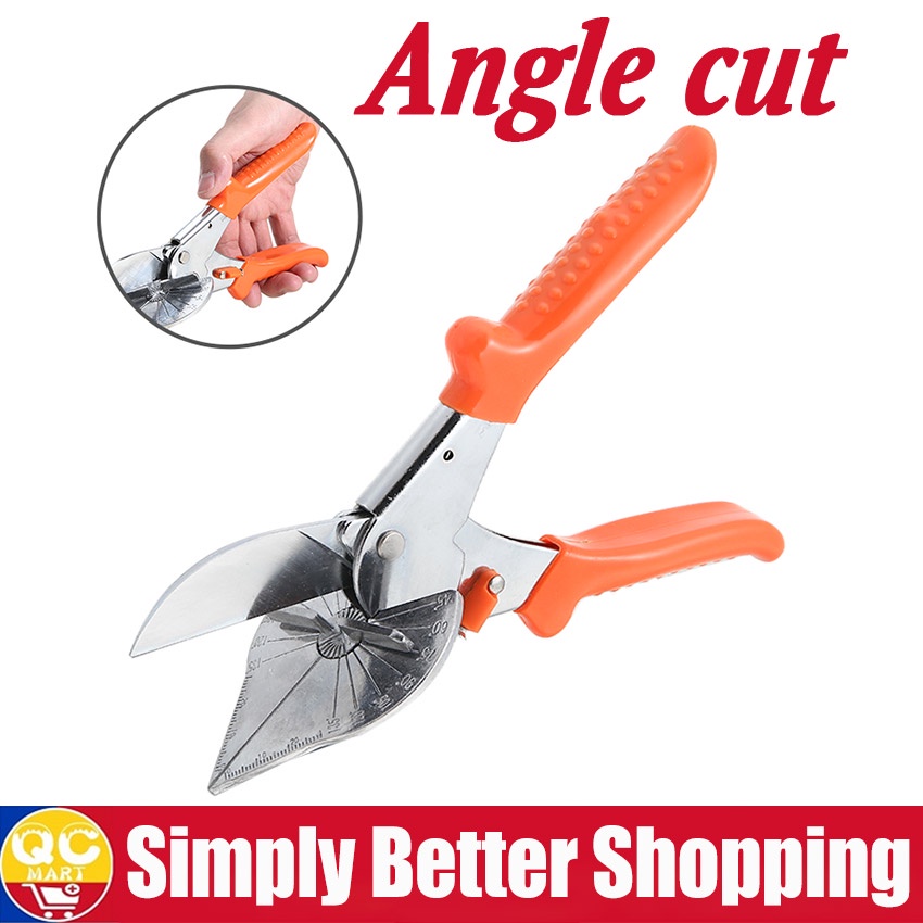 Angle Shear 45-120 Degree Miter Cutter Hand Shear Multifunctional PVC ...