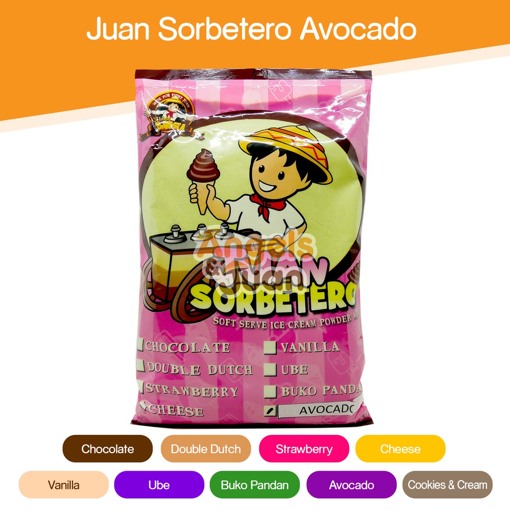 Juan Sorbetero Soft Serve Ice Cream Powder Mix for Ice Cream Machine 1 ...