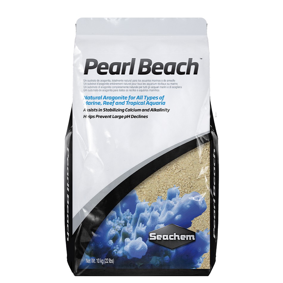 Seachem Pearl Beach (Aragonite) - Aquarium Reef Sand Substrate | Shopee ...