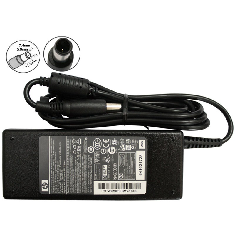 laptop charger for hp compaq 19v 4.74a 7.4-5.0mm | Shopee Philippines