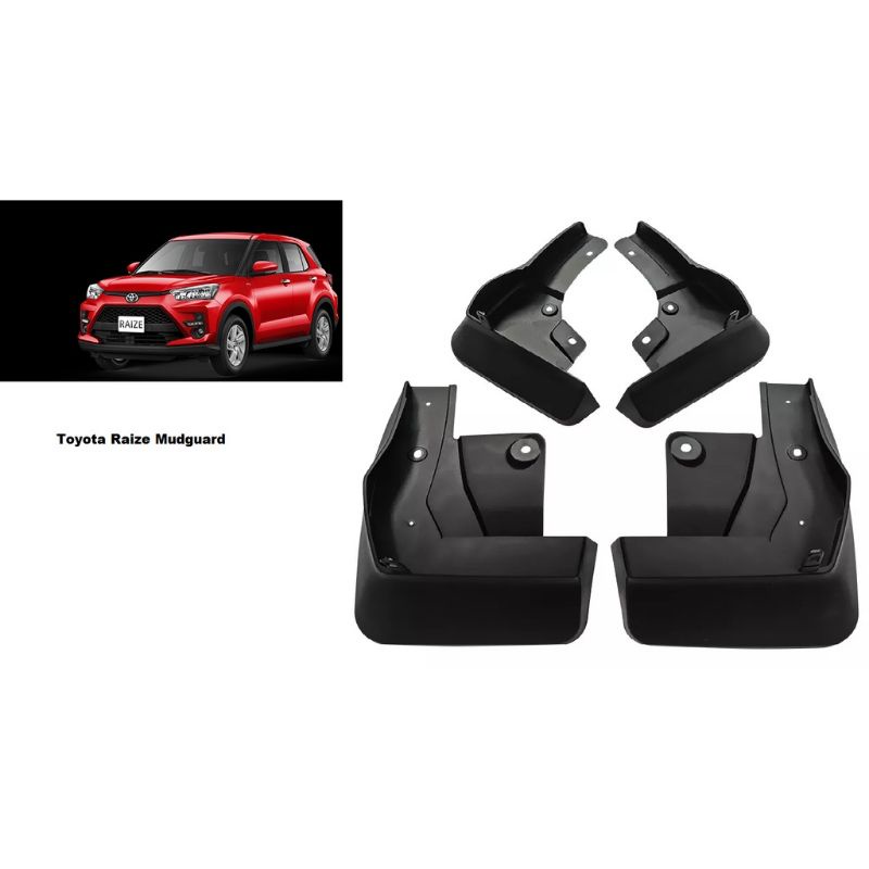 Mudguard for Toyota Raize 2022 | Shopee Philippines
