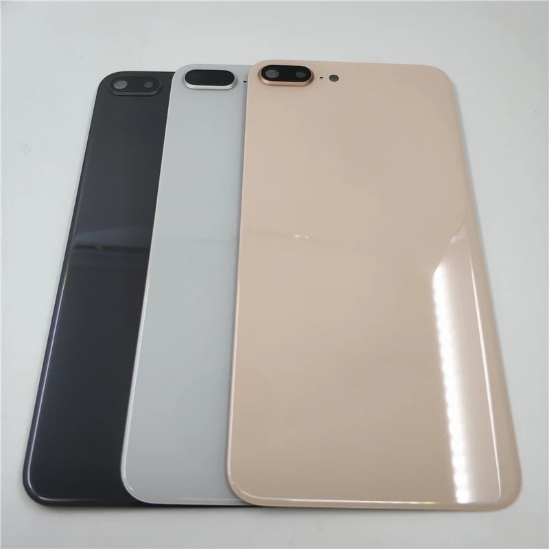 For iPhone 8 Plus Back Battery Glass Cover Rear Door Housing Case For ...